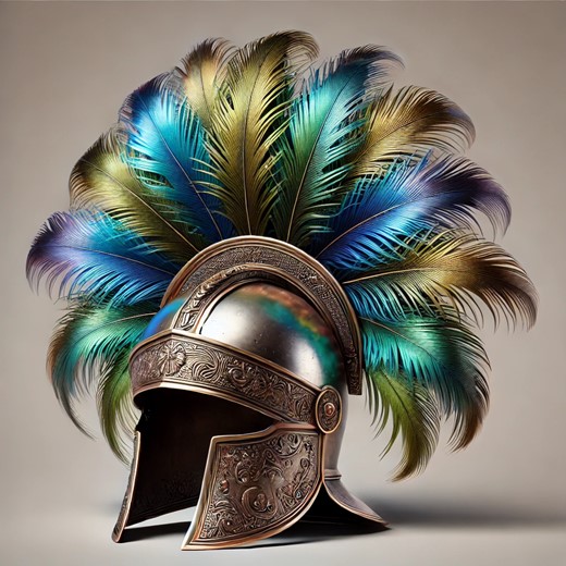 Feathered Crest Helmet – GearAscendancy.com