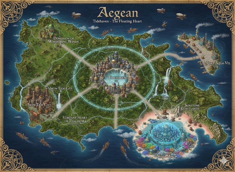 National Map of Aegean – GearAscendancy.com